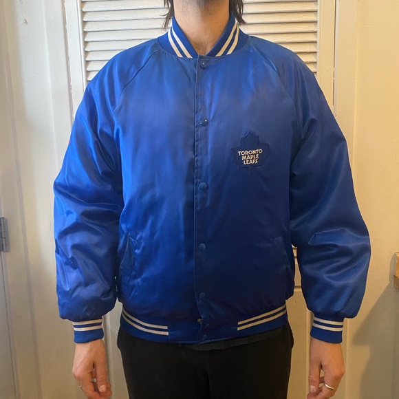 locker line | Jackets & Coats | Xl Toronto Maple Leafs 9s Bomber Jacket ...
